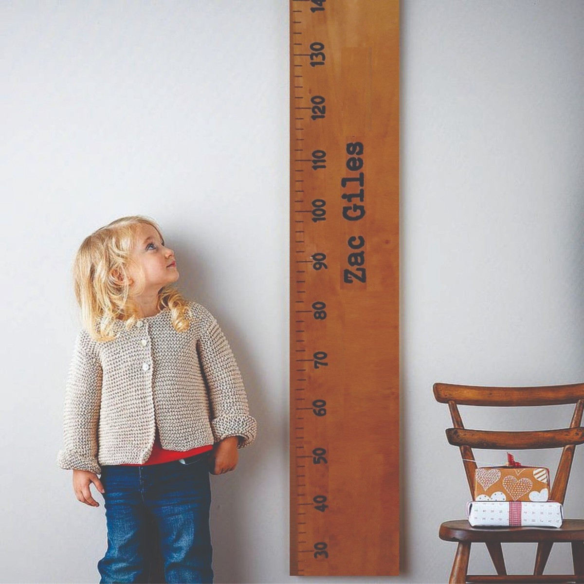 Ruler Growth Charts DIY Ruler Growth Chart Made To Be A Momma