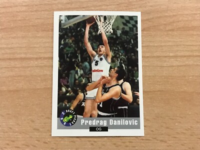 Classic Games 1992 Draft Picks Predrag Danilovic #93 Basketball Card | eBay