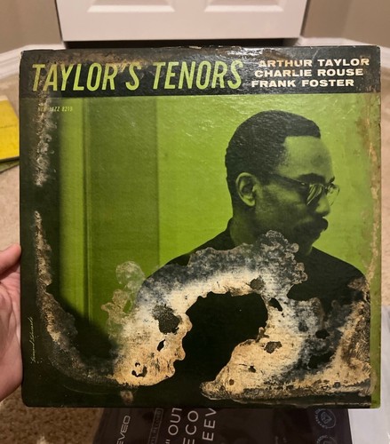 ARTHUR TAYLOR “ TAYLOR’S TENORS” NEW JAZZ NJLP 8219 MONO DG RVG 1959 | eBay
