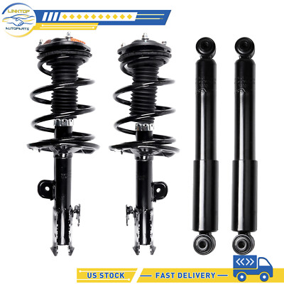 Complete Struts Front & Rear Fits 2006-2012 Toyota Rav4 2.4L 2.5L Quick ...