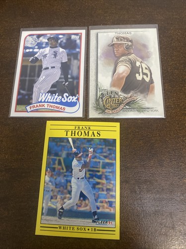 Frank Thomas 1991 Fleer 2024 Topps 35th Anniversary & 22’ Allen&Ginter ...