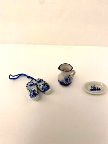 Vintage Miniature Dollhouse Delph Lot | eBay