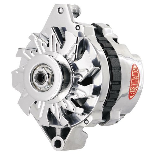 Powermaster Alternator 674021; 140 Amp Polished CS130 | eBay