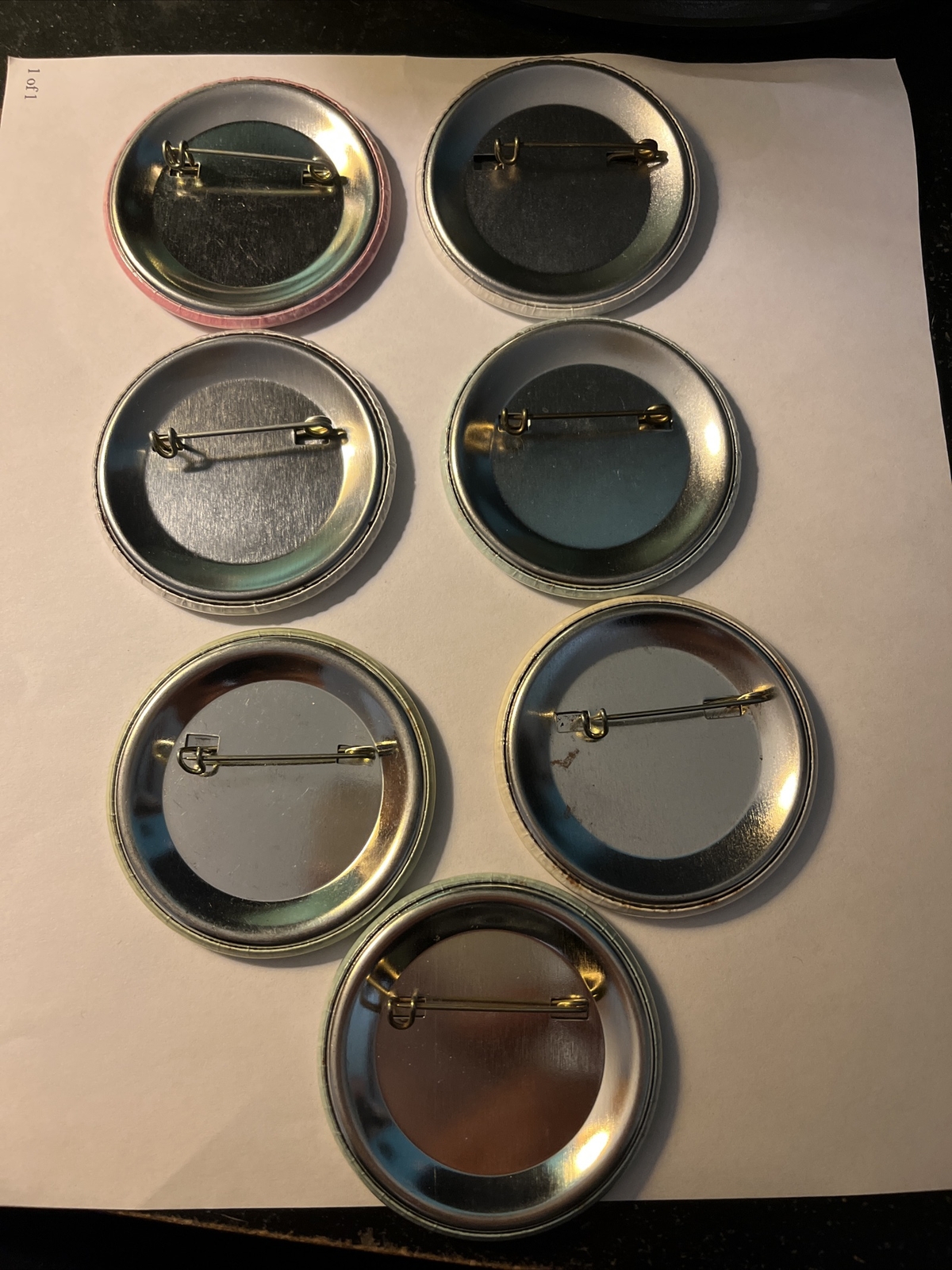 7 Vintage Neillsville Wisconsin Winter Carnival Pin Back Buttons, 2 1/4 ...