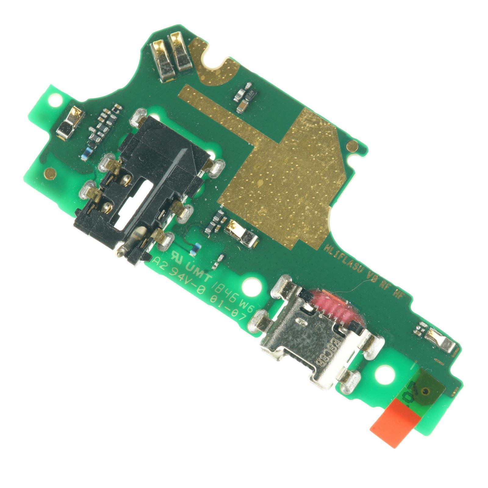 Huawei Y9 2018 USB charging board microphone mic flex connector | eBay.de