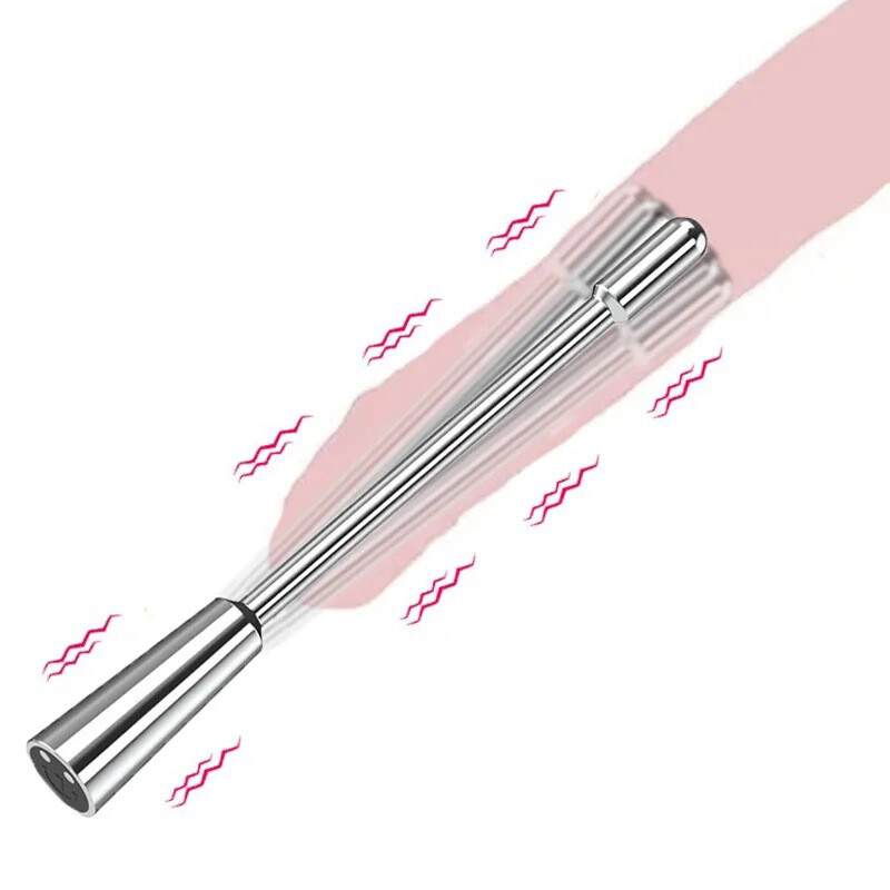 7 Mode Metal Men Electric Stretcher Urethral Sounding Rod Penis Plug ...