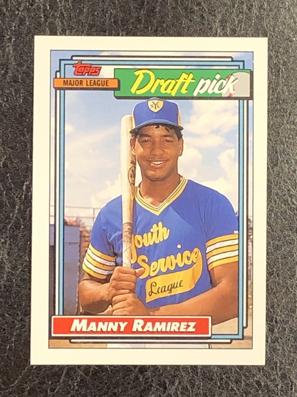 1992 Topps Manny Ramirez Draft Pick Card #156 NM-MT Sharp! Rookie RC ...