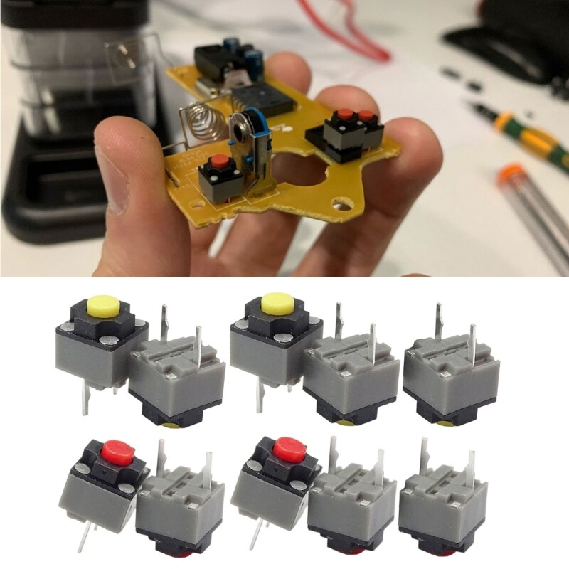 5PCS 6x6x7.3mm Kailh Square Micro Switch Mute Switch Replace a ...