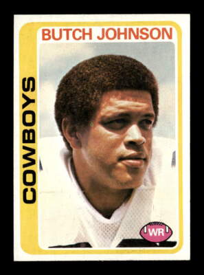 1978 Topps #252 Butch Johnson Dallas Cowboys EX+ Football Card *H996 | eBay