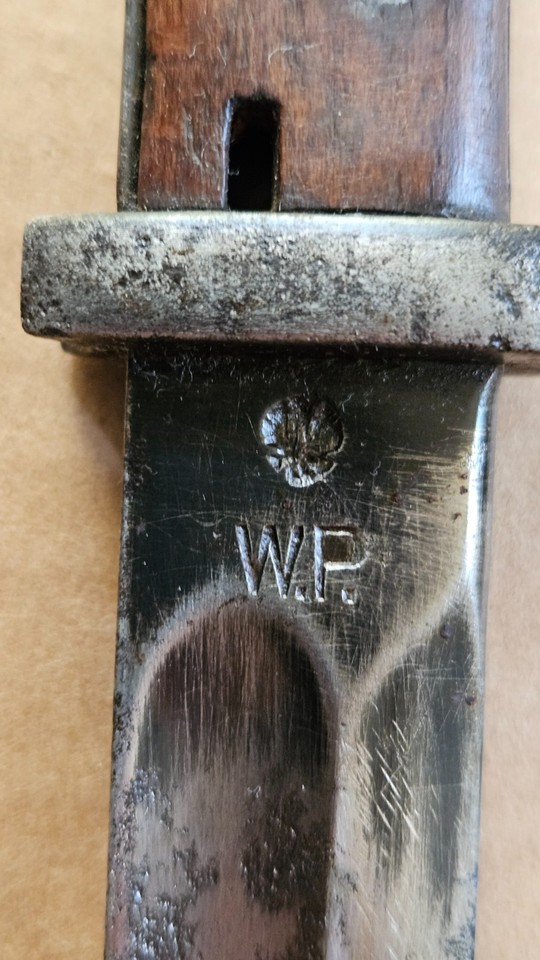 65. Original Polish Army Wz 24 bayonet with steel scabbard | eBay