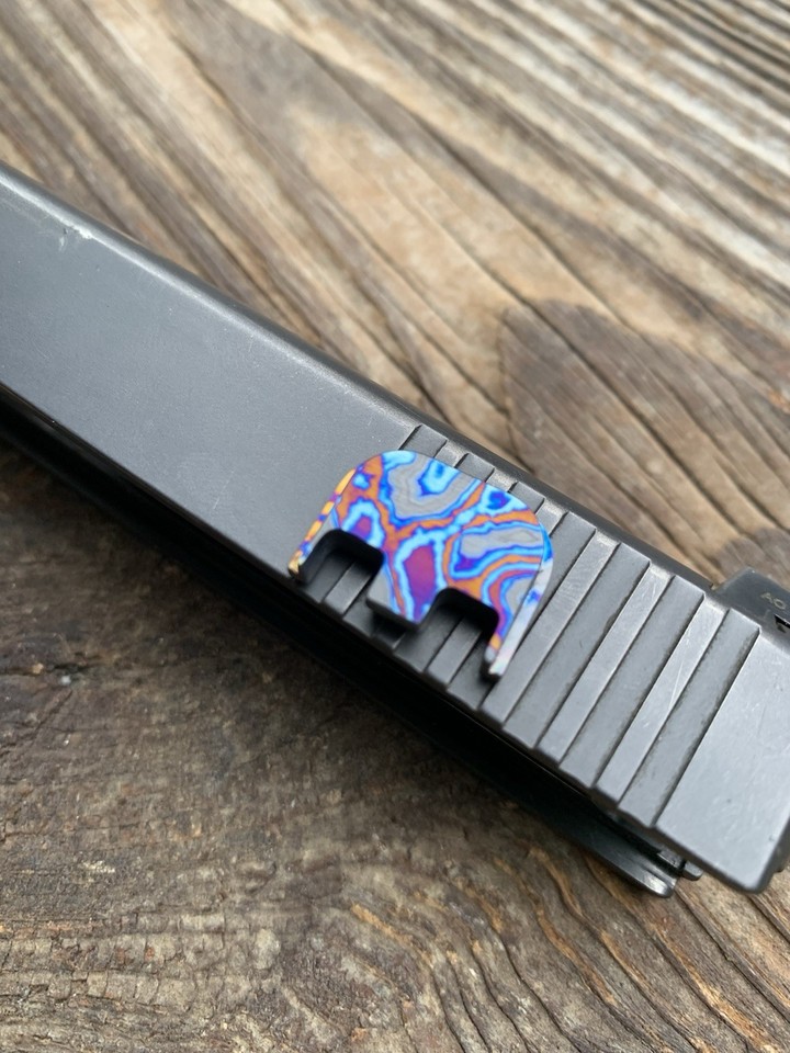 TIMASCUS Titanium Glock Backplate, Slide Plate for Glock Gen 1-5 ...