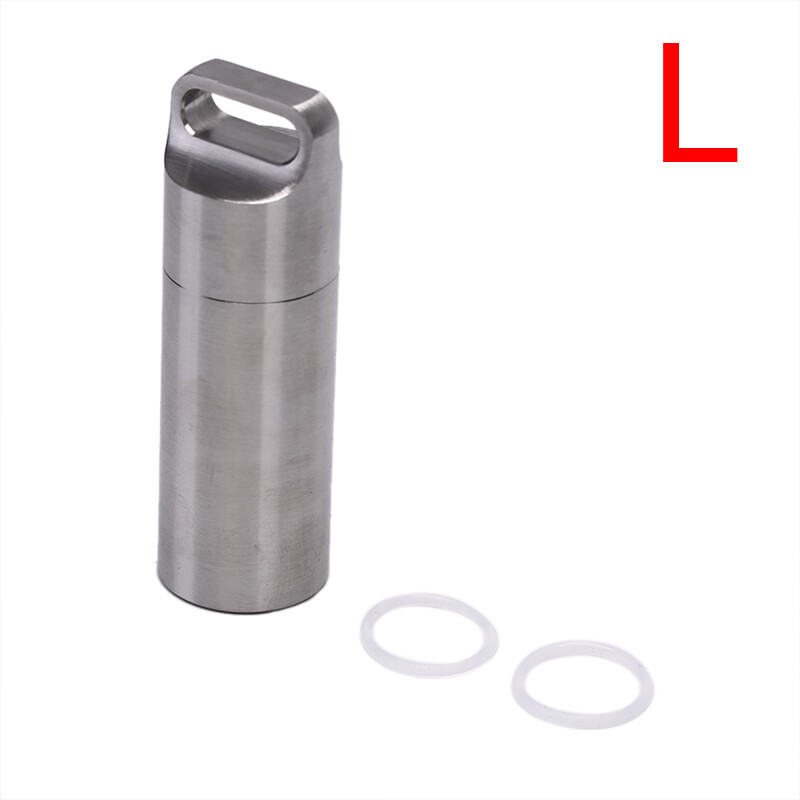 Waterproof Capsule Seal Bottle Outdoor Survival Pill Box Container Pill ...