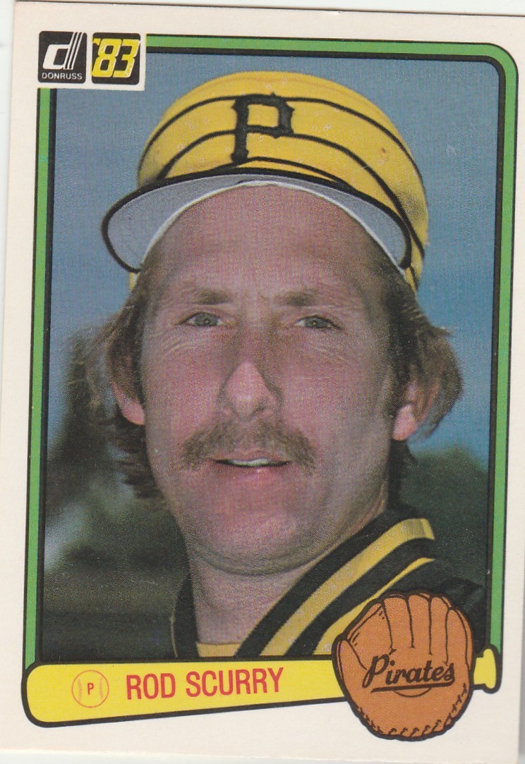 FREE SHIPPING-MINT-1983 Donruss #376 Rod Scurry Pittsburgh Pirates | eBay