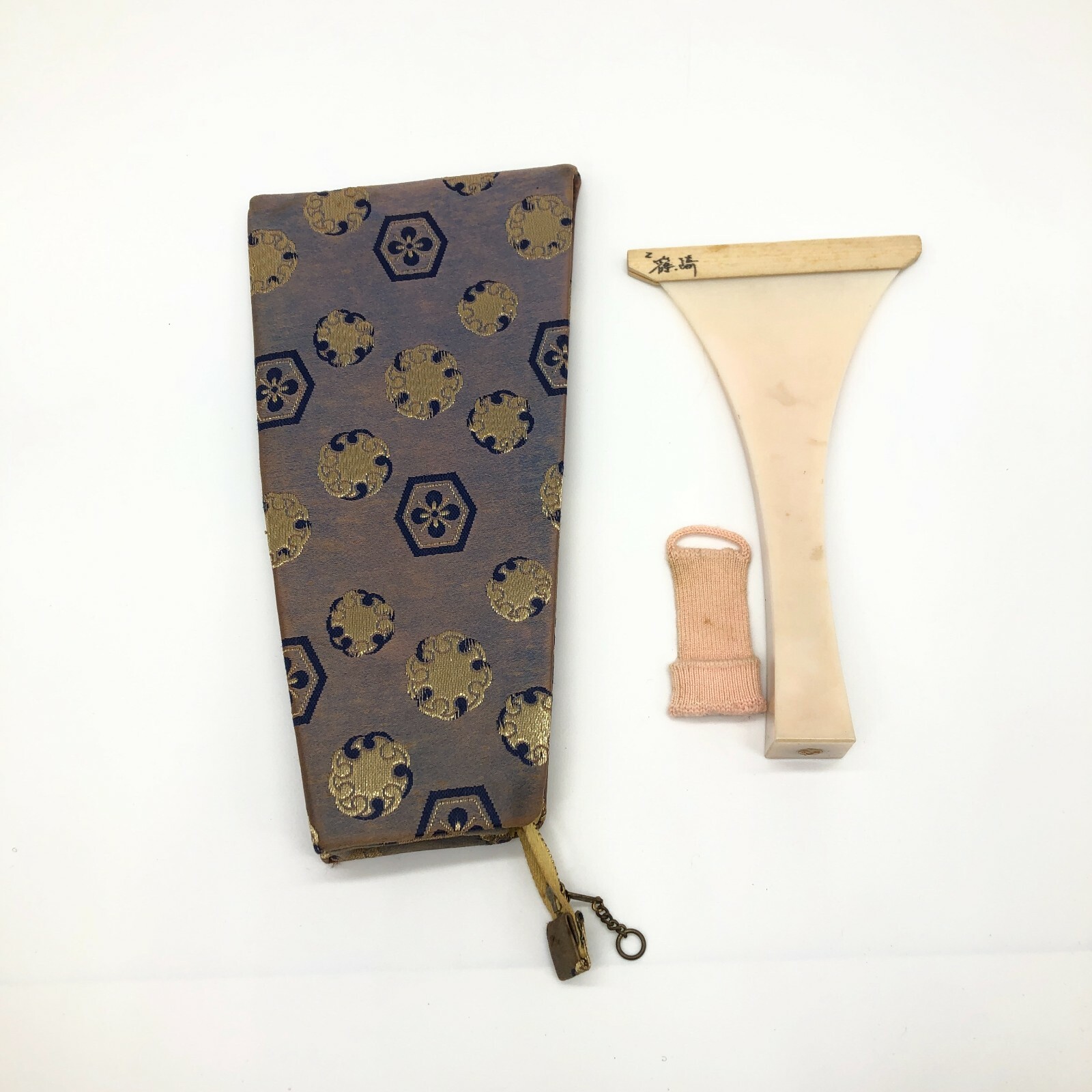 Japanese Shamisen Bachi Plastic Pick Bag Instrument Used SK | eBay