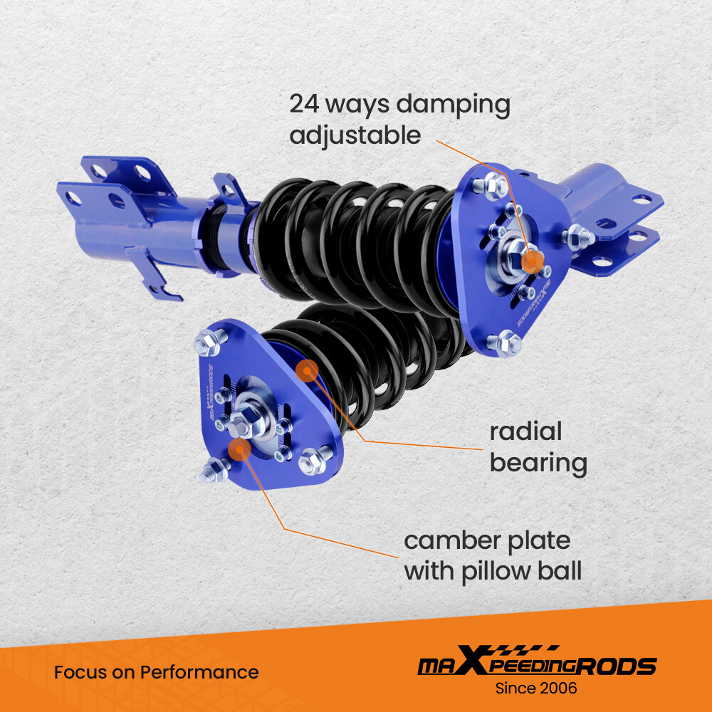 Coilover Lowering Kit For Toyota Corolla ZZE123 Hatchback 1.8 VVTL-i TS ...