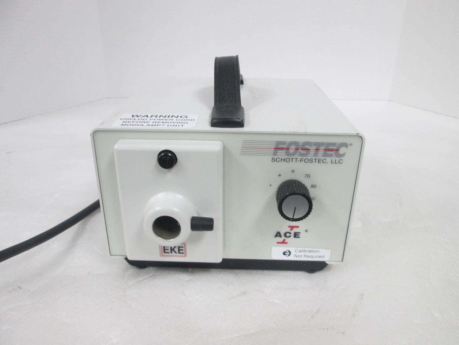 SCHOTT FOSTEC 20500 FLEX LIGHT SOURCE ILLUMINATOR MODULAMP | eBay