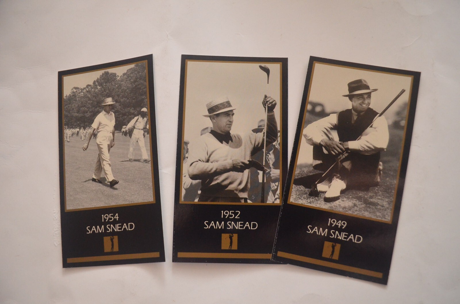 Lot (3) 1998 Champions of Golf Masters Collection Sam Snead Grand Slam ...