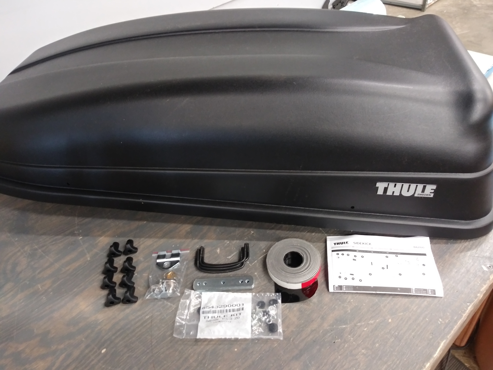Thule Sidekick Rooftop Cargo Carrier - Used - ACCEPTABLE | eBay