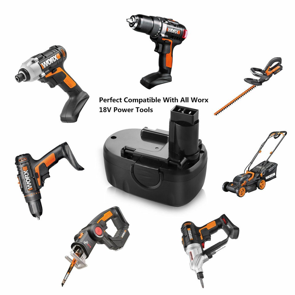 1~4PACK For Worx WA3152 18V Battery WA3127 WG150 WG152 WG153 WG250 ...