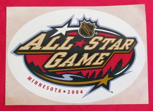 2004 NHL All-Star Game - Minnesota Sticker | eBay