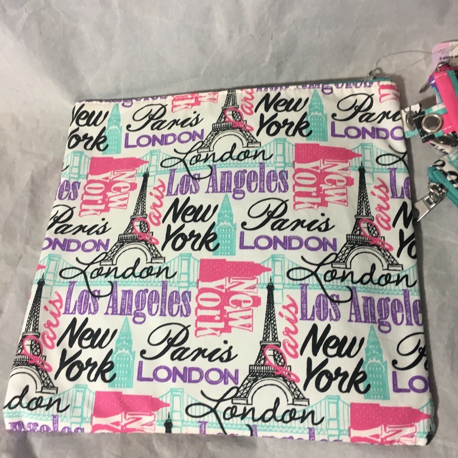 Beauty 360 travel bags 3 piece set. 6”x6”, 8”x8”, 10”x10” New. | eBay