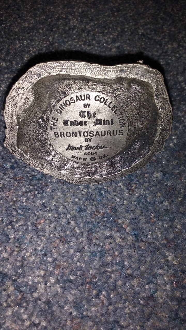 Myth and Magic (Tudor Mint) Brontosaurus The Dinosaur Collection | eBay