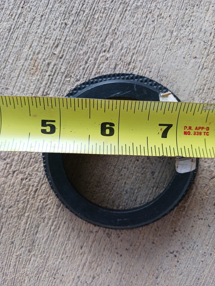 Lot of 7 - 2” Flush Slip Fitting RV Holding Tank Black PVC Pipe | eBay