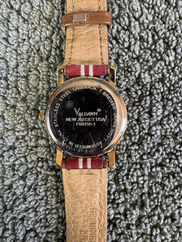 Unisex VALDAWN American Flag Patriotic 4th of July Gold Tone Watch ...