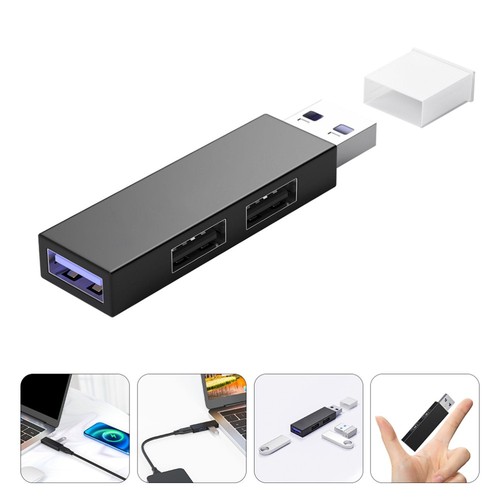 USB Splitter Usb-to-usb Adapters Expansion Laptop Port Expander ...