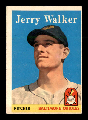 1958 Topps #113 Jerry Walker RC EX/EX+ X2531362 | eBay