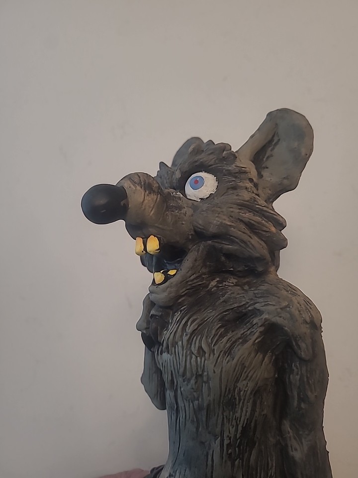 2 Halloween Soft Rubber Large Rats Bucktooth Scary Prop Decor 12" (B1 ...