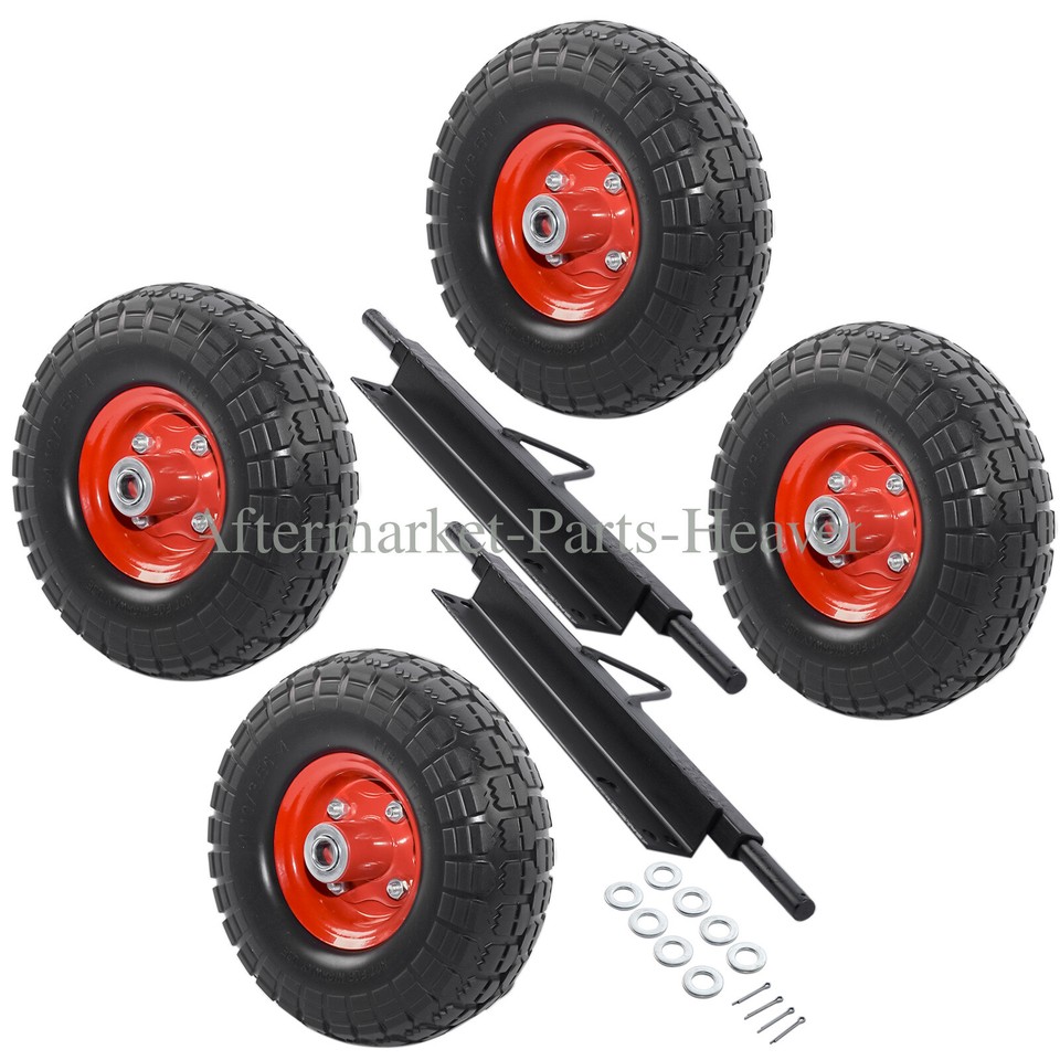 Wheel Kit for Honda Generator EU3000is Solid Never Flat Tires All ...