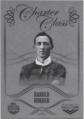 2018 Nrl Glory Chrome Charter Class (CCC015) Harold HORDER Rabbitohs ...