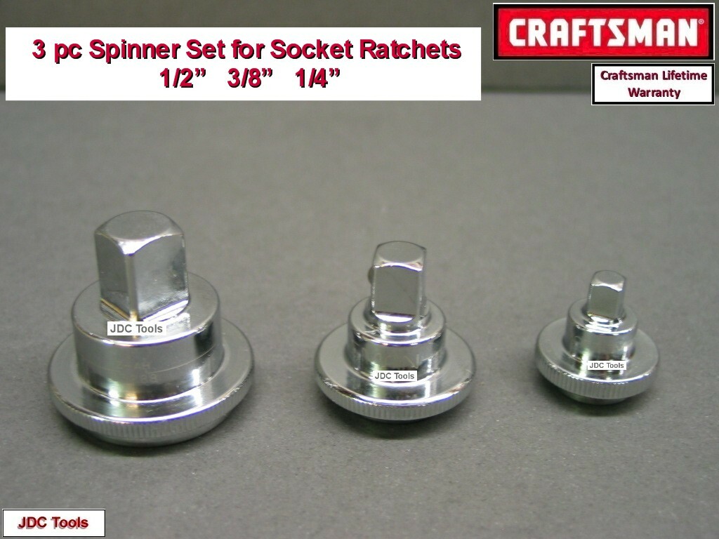 Craftsman Ratchet Spinner Disks 1/4" 3/8" 1/2" Drive | eBay