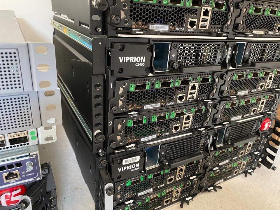 F5 Networks Viprion 2400 with 4 x F5-VPR-LTM-2250 Cards | eBay