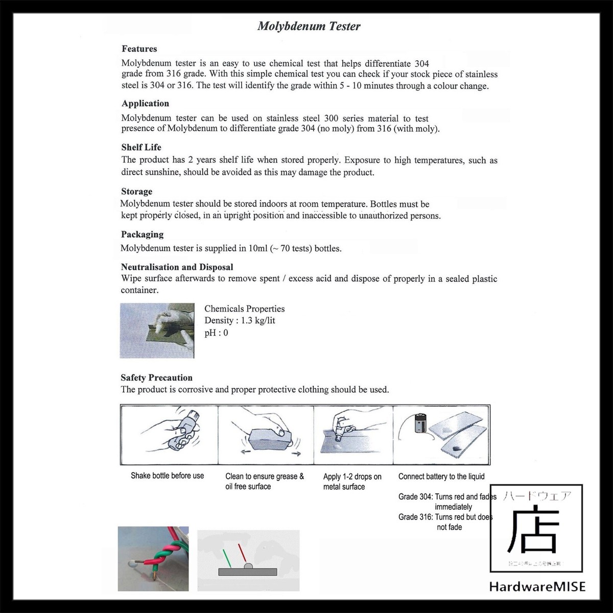 Stainless Steel Testing Grades