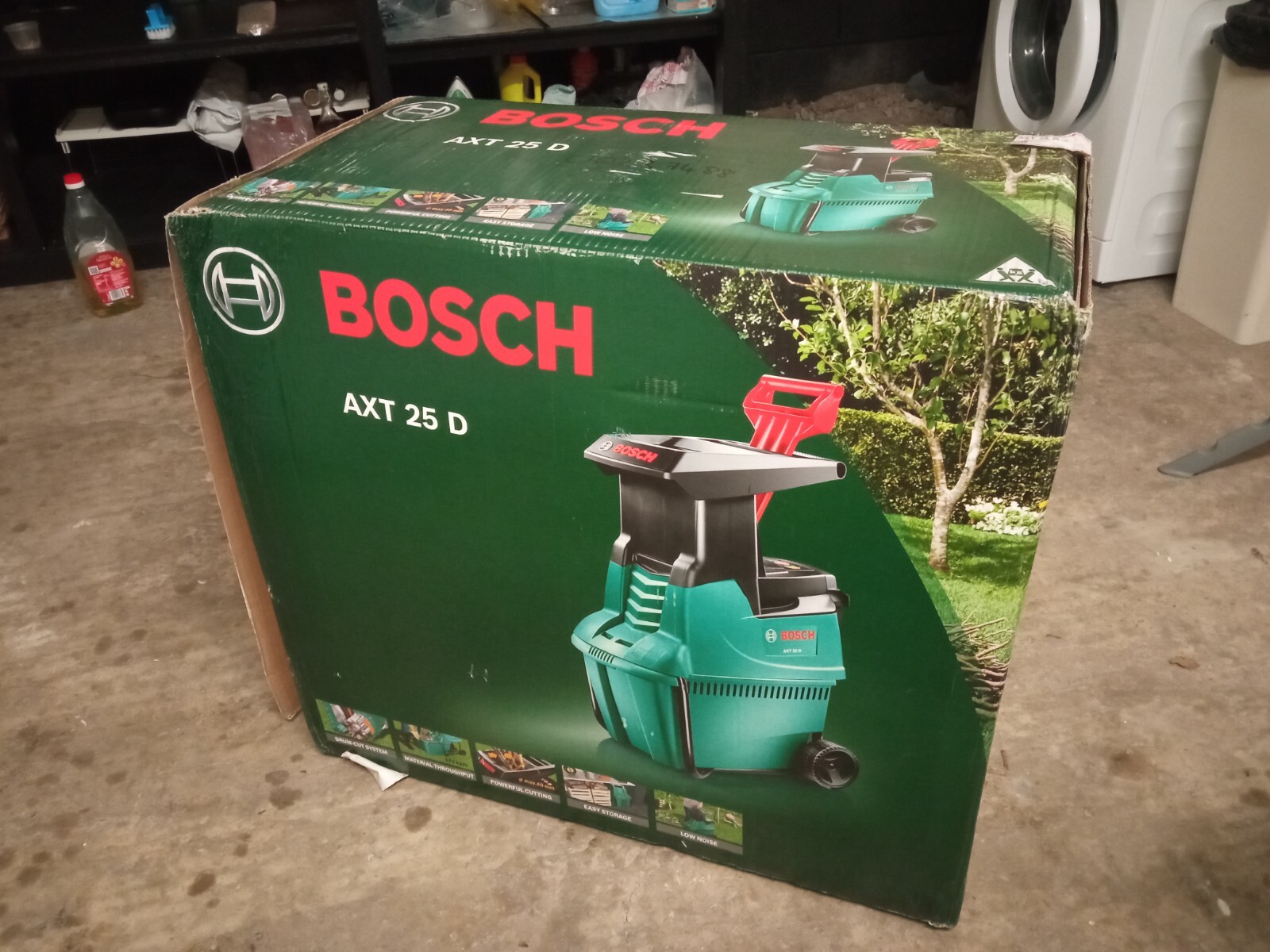 Bosch AXT 25 D Quiet Shredder for sale online | eBay