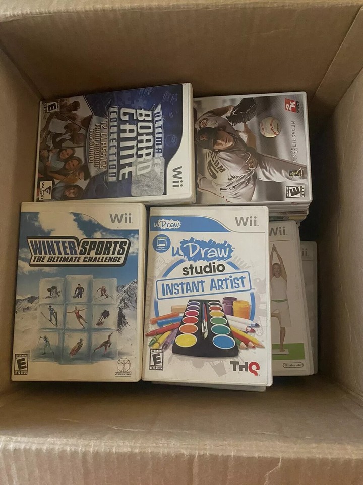 Authentic RANDOM Lot of 30 Wii Game Random Bundle Lot | eBay
