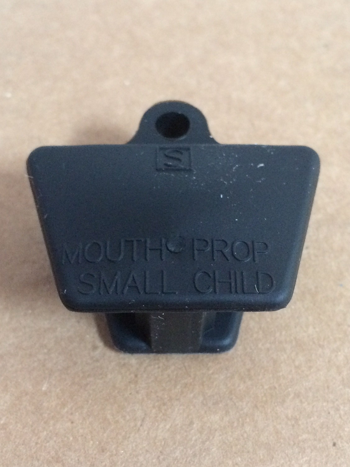 DENTAL MOUTH PROP BLACK BITE BLOCK RUBBER SMALL CHILD LATEX FREE 2/ BOX ...