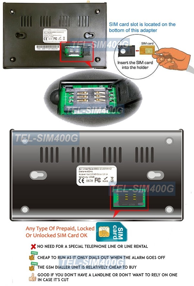 North America 4G VoLTE Mobile SIM To Analog Landline PSTN Phone Line ...