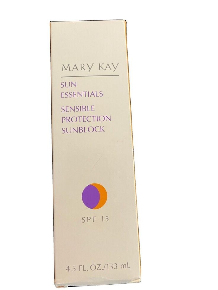 Mary Kay Sun Essentials Sensible Protection Sunblock 476400 SPF 15 Lot ...
