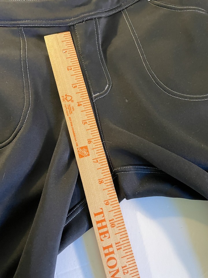 Athleta Stretch Pants size Medium Black Pockets 30” Inseam | eBay