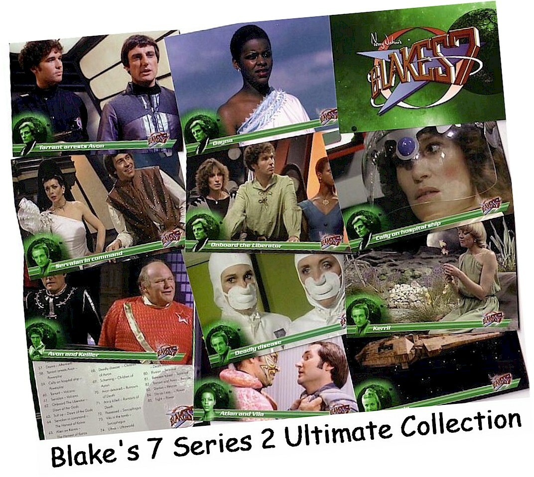 Blake's 7 Series 2 (Ultimate Collection) Seasons 3 & 4 - 54 Card Basic ...