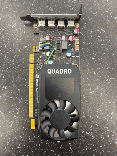 Nvidia Quadro P620 2GB GDDR5 PCIE Graphics Card - 4x Mini DisplayPort ...