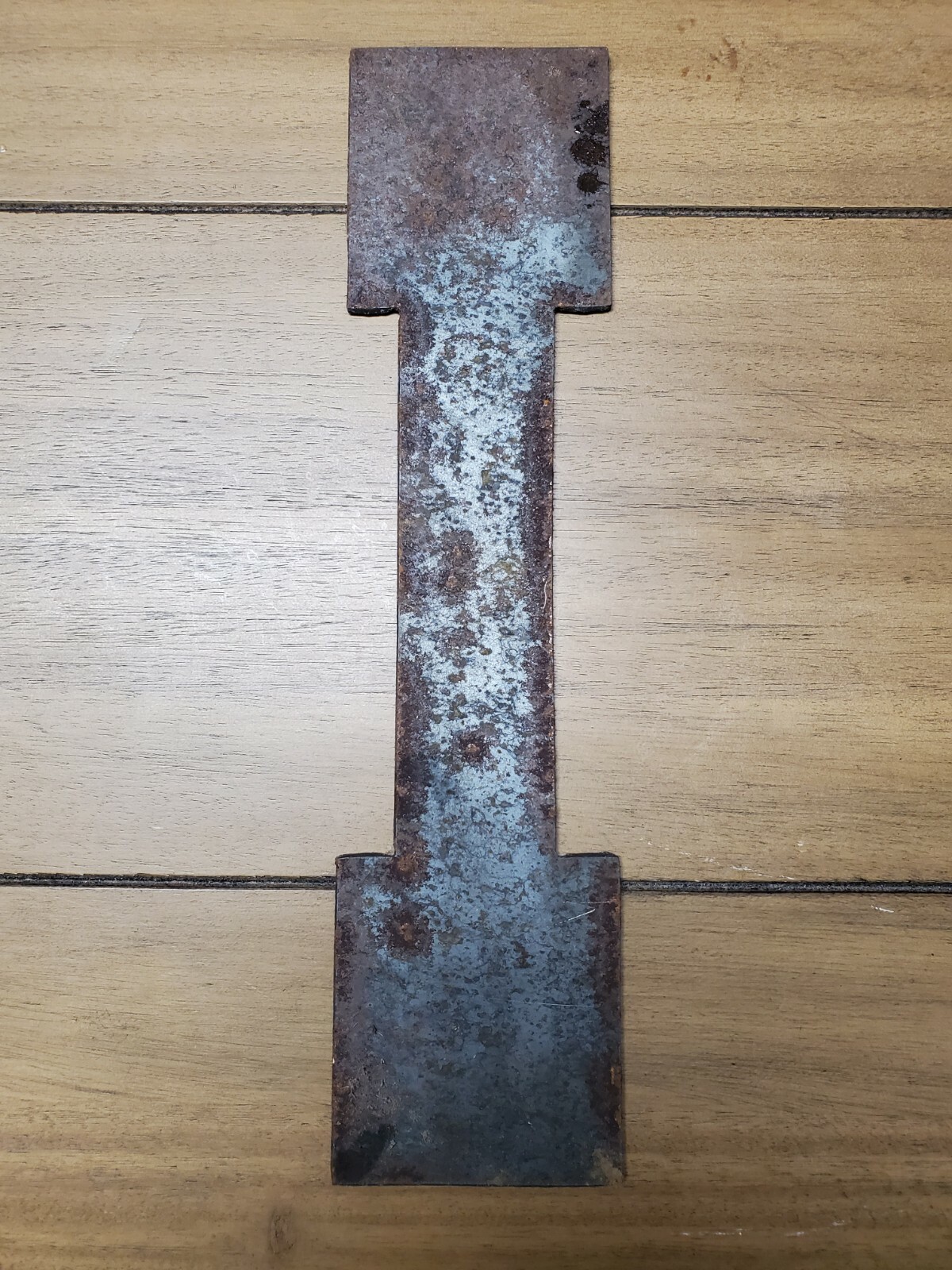 Western Rusty Steel Metal Letter I - 12 inch FREE SHIPPING Rustic Decor ...