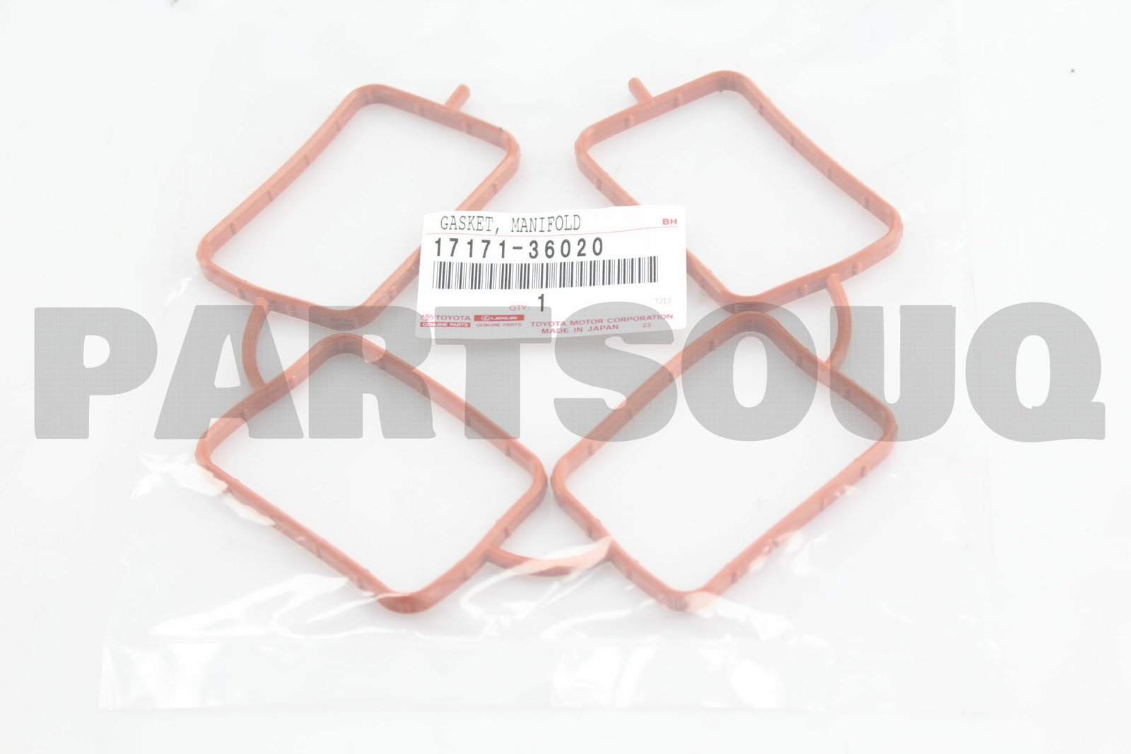 1717136020 Genuine Toyota GASKET, INTAKE MANIFOLD TO HEAD, NO.1 17171 ...