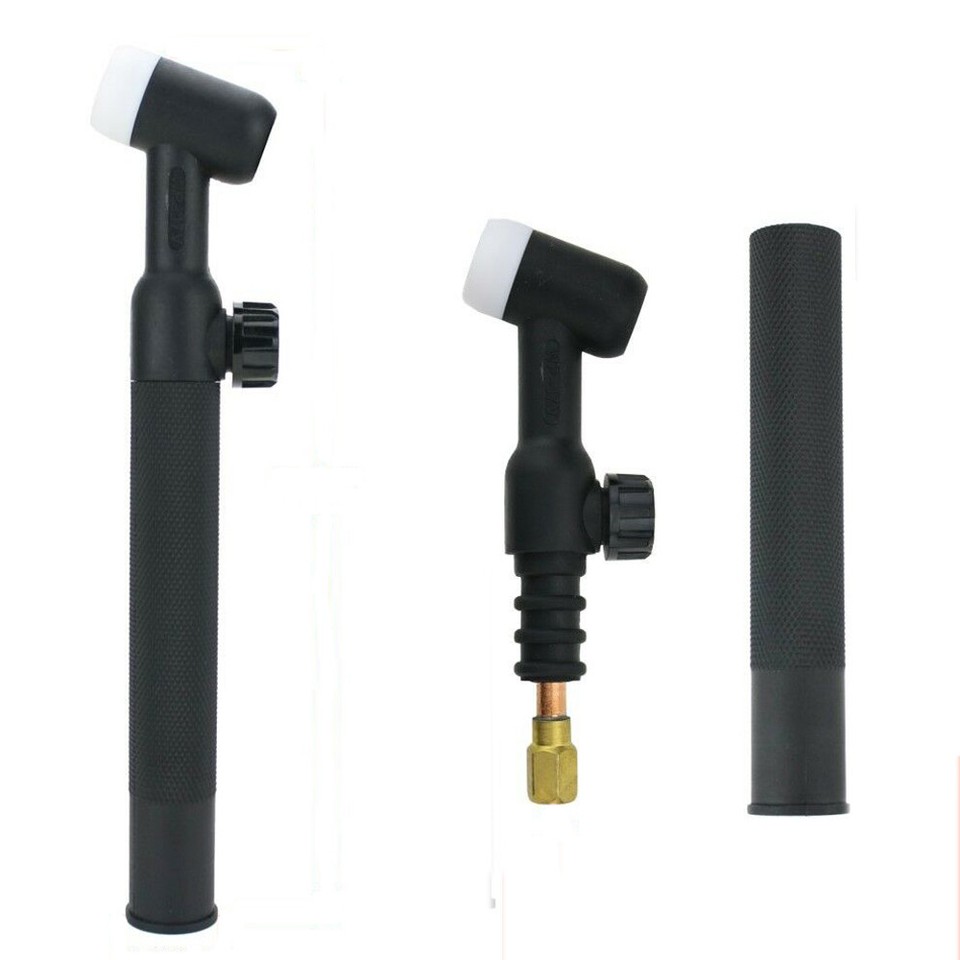 WP-17F/17FV TIG Welding Torch Flex Head Body with Gas Valve Air Cooled ...