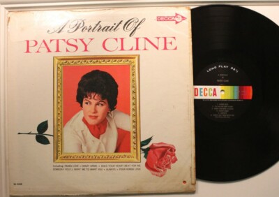 Patsy Cline LP A Portrait De Sur Decca - VG À NM/VG+ (Bande Is Holding ...
