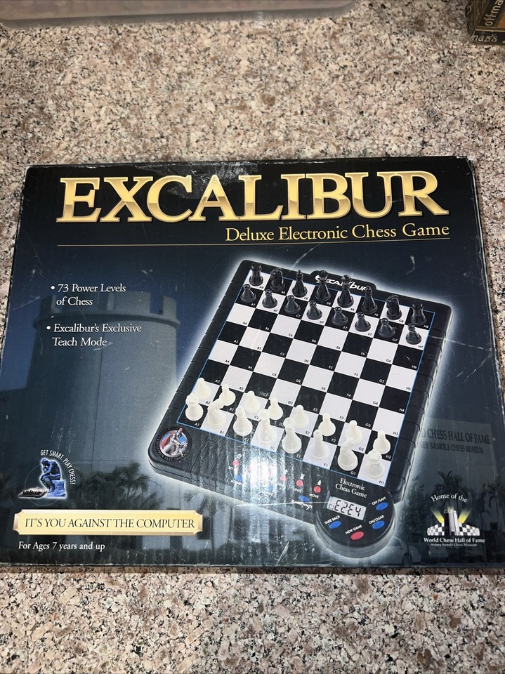 Excalibur Deluxe Electronic Chess Game. | eBay