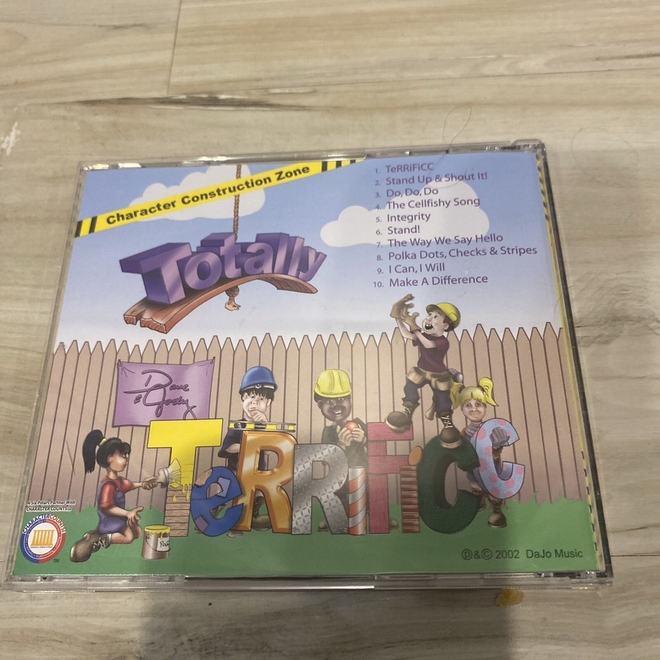 CD Totally Terrificc Character Building Songs By Dave & Joni Van Kley ...